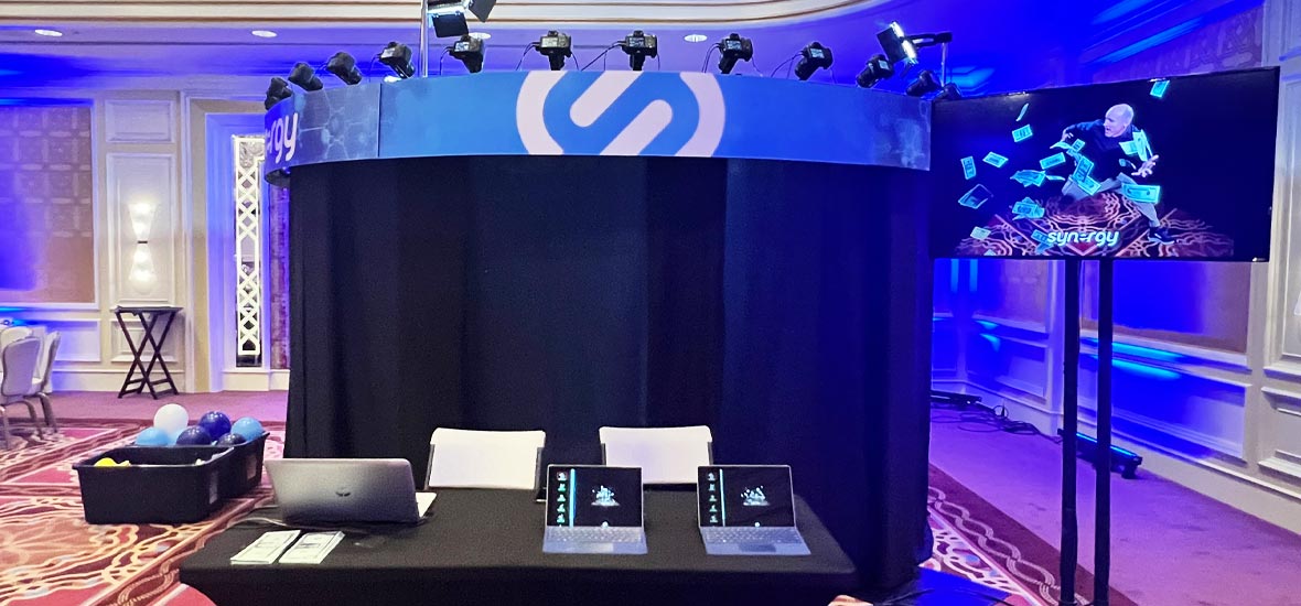 360 Photo Booth at Synergy Worldwide Event | Elevate Booth